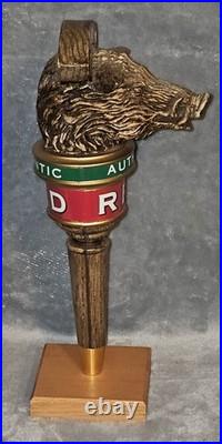 Weinhard’s Beer Tap Handle Boars Head Razorback Hog Pig Red Ale Vintage ...
